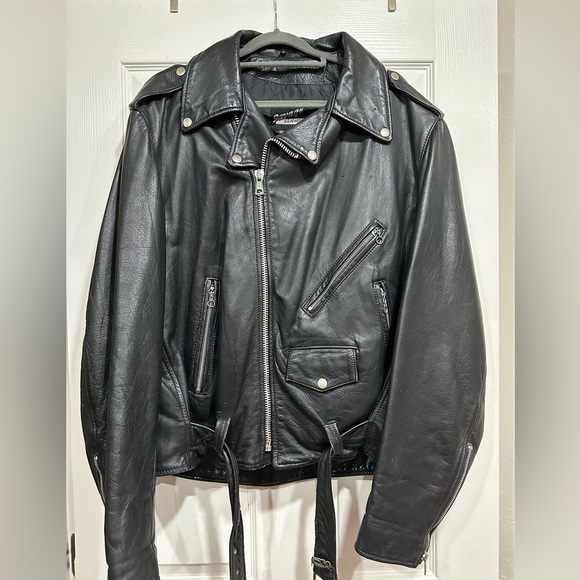 Savage Leathers | Jackets & Coats | Vintage Black Savage Leather ...